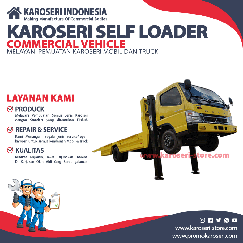Self Loader Mini - Cold Deasel - Situs Karoseri Indonesia