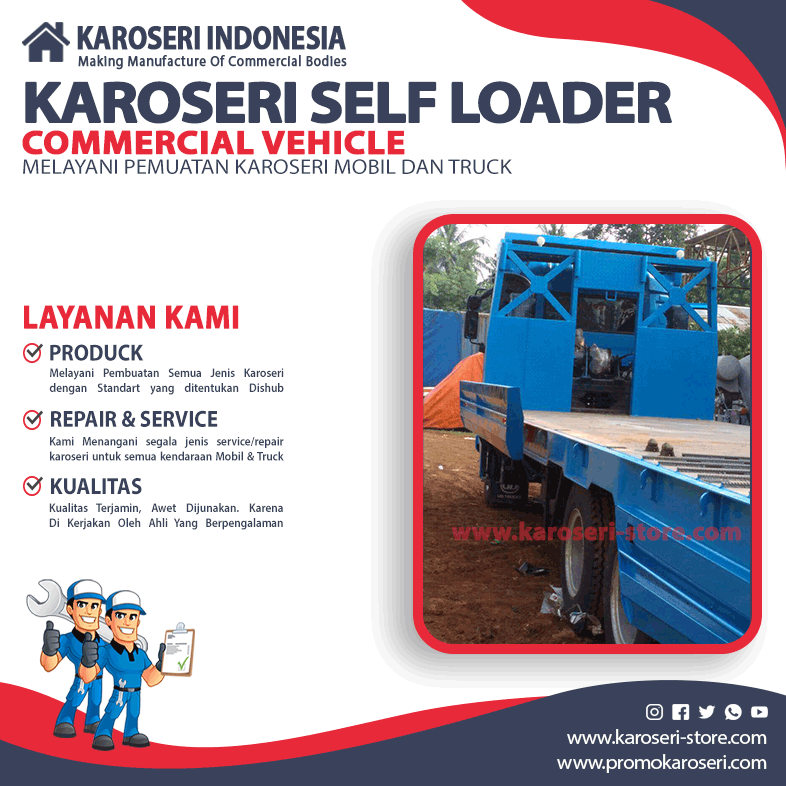 Self Loader BARU dijual - Situs Karoseri Indonesia
